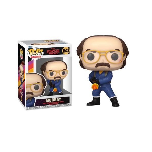 Figura Funko Pop! Stranger Things (1543) Murray 3a+ | Jugueterías TOYS